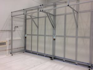 Horizontal laminar flow booth - OPTIGEL series - ADS LAMINAIRE ...