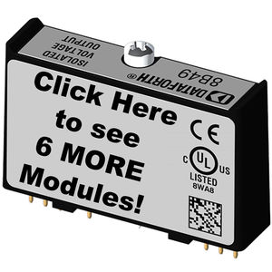 Output signal conditioning module - 8B49-01 - Dataforth Corporation - voltage