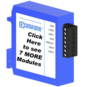 DIN rail signal conditioning module - SCM9B-D131 - Dataforth Corporation - input / for ...