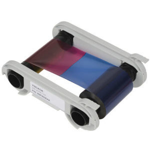 Resin thermal transfer ribbon - 1/2 YMCKO series - EVOLIS - for plastic ...