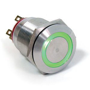 Touch push-button switch - PV3 series - E-SWITCH - sealed / IP67 / IP40