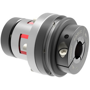 Torsionally-rigid flexible shaft coupling - SKB - JAKOB Antriebstechnik GmbH - with clamping ring