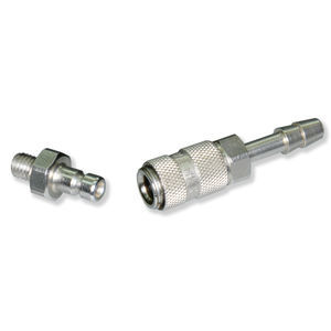 Quick coupling - HP series - WALTHER-PRÄZISION - hydraulic / for gas ...