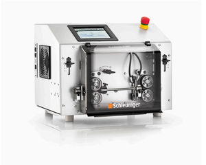 Cable cutting and stripping machine - E300 - Schleuniger - blade ...