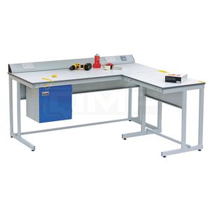 Steel workbench - Quality Metal Products - for heavy loads