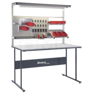 Steel workbench - Quality Metal Products - for heavy loads