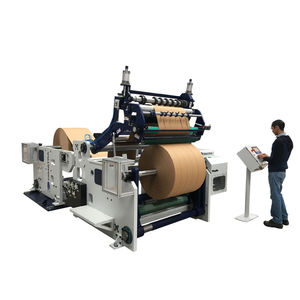 Paper rewinder-winder - Dimatra - motorized / roller