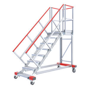 Aluminum ladder - 2240 - Hymer - platform