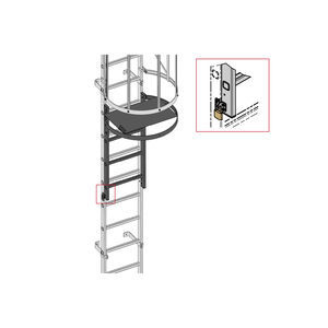 Caged ladder ladder guard - All industrial manufacturers