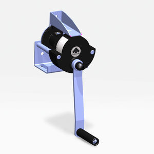 Manual winch - 220.03 - haacon hebetechnik gmbh - wire rope / lifting ...