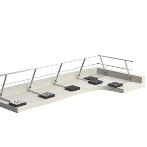 Free-standing railing, Free-standing roof edge protection - All ...