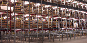 Horizontal storage shelving, Flat storage shelving - All industrial ...
