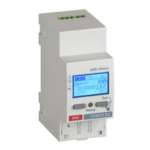 Three-phase electric energy meter - Conto D4-Pt MID - IME Spa - DIN rail / RS-485 / with LCD display