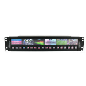 Multitouch screen HMI - DM-163GN-MBXR01 - Densitron Technologies - rack ...
