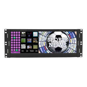 19" rack-mount monitor - All industrial manufacturers