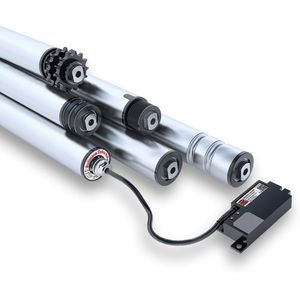 Chain drive conveyor roller - KRM/S3 series - Rulli Rulmeca - steel ...