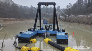 Remote-controlled mini dredger - DRP150 - DRAGFLOW