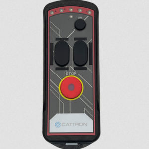 Wireless remote control - Safe-E-Stop™ - Cattron - with buttons ...