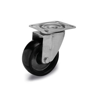 Swivel caster - GN 22892 - Otto Ganter GmbH & Co. KG - base plate / for ...