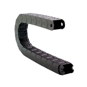 Fully-enclosed drag chain - Gortube series - Dynatect Manufacturing, Inc. - metal / with ...