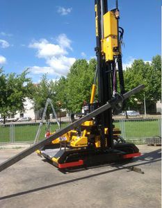 Hydraulic pile-driving hammer - FEX 1000 - Orteco - cylindrical