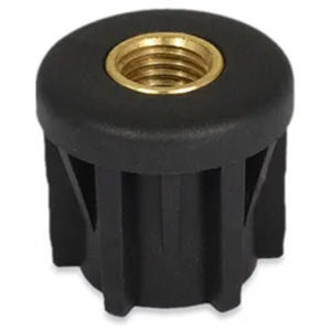 Round plug - 060 series - emico - square / threaded / PA