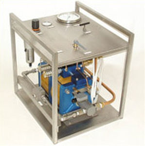 Air-driven hydraulic power pack - HIP - electrically-powered / gas / pump