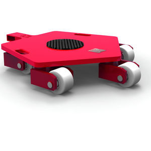 Rotary moving skate - RL8 - GKS-PERFEKT - for heavy loads / transport / 360°