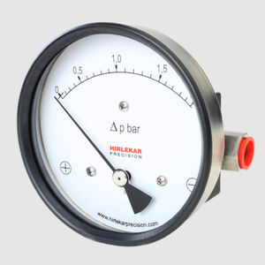 Differential pressure gauge - 200 DPG - Hirlekar Precision Instruments, Pune - dial / flange ...