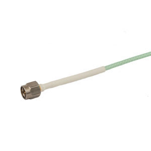 SMA cable assembly - Radiall - straight / flexible