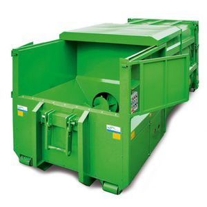 Horizontal waste compactor - CMPACB series - B.T.E. SPA - cardboard ...