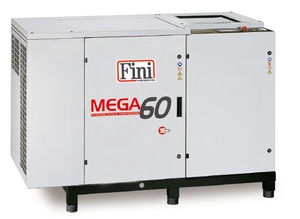 Screw compressor - BSC R-Evo series - FINI - air / electrically-powered ...