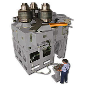 Hydraulic bending machine - 304 - COMAC Srl - tube / profile / 3 drive rollers