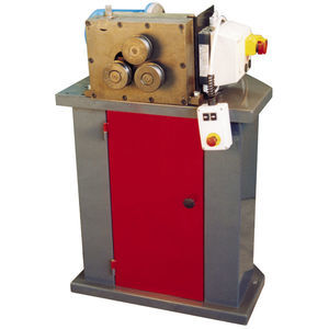 Hydraulic bending machine - GALILEO 80 - COMAC Srl - profile / 3 drive rollers / automatic