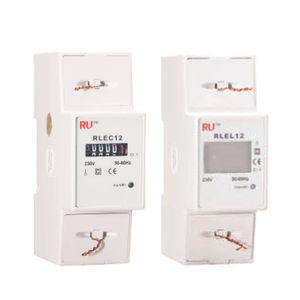 DIN rail electrical energy meter - DDS-1Y-18M/L - WENZHOU RENA ELECTRIC ...