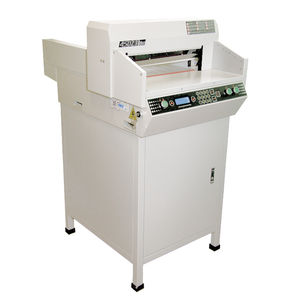 Guillotine cutting machine - 450VS+ - Seron - electric / with automatic ...
