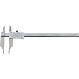 Vernier caliper - 0184 - HELIOS-PREISSER - chrome / satin / stainless steel