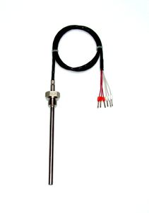 Resistance temperature sensor - TOP-KZKbm-17 - Alf-Sensor - angled / cable