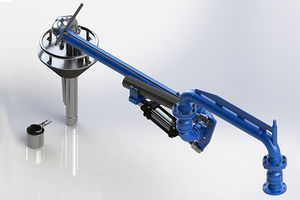 Fluid transfer loading arm - LA120 series - Zipfluid srl - top-loader