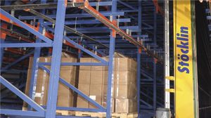 Vertical automatic storage system - Stöcklin - for warehouse / pallet ...