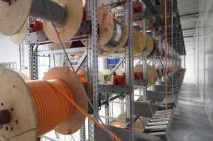 Cable drum shelving, Cable drum rack - All industrial manufacturers