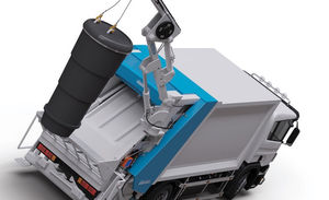 Rear-loader waste collection vehicle - RCV - HidroMak