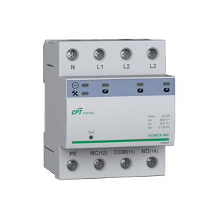Type 2 surge protector - V-CHECK 4MPT-20 PLUS - Cirprotec - class II ...