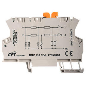 2-pair surge arrester, 2-pair surge protector - All industrial ...