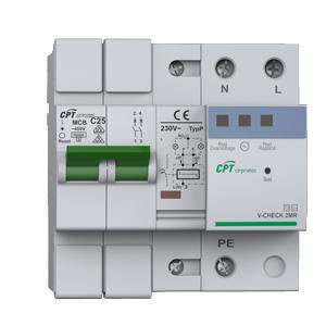 Type 2 surge protector - V-CHECK 2MPT-32 - Cirprotec - class II ...