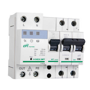 Type 2 surge protector - V-CHECK 2MPT mini-16 - Cirprotec - class II ...