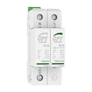 Type 2 surge protector - CS2P-15/230 - Cirprotec - class II / for ...