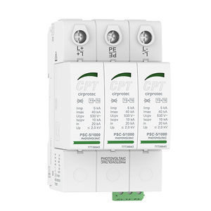 Type 1 surge protector - PSC3-5/1500 PV - Cirprotec - type 2 / class I ...