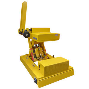 Rail-mounted lift table - All industrial manufacturers