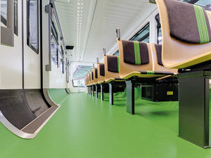 PVC train flooring - All industrial manufacturers
